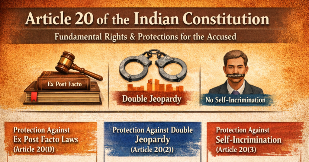 Understanding Article 20 of the Indian Constitution: Safeguards for the ...